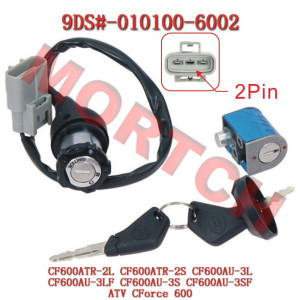 CFMoto CF600 ATV Lock Kit 9DS#-010100-6002 Ignition Key